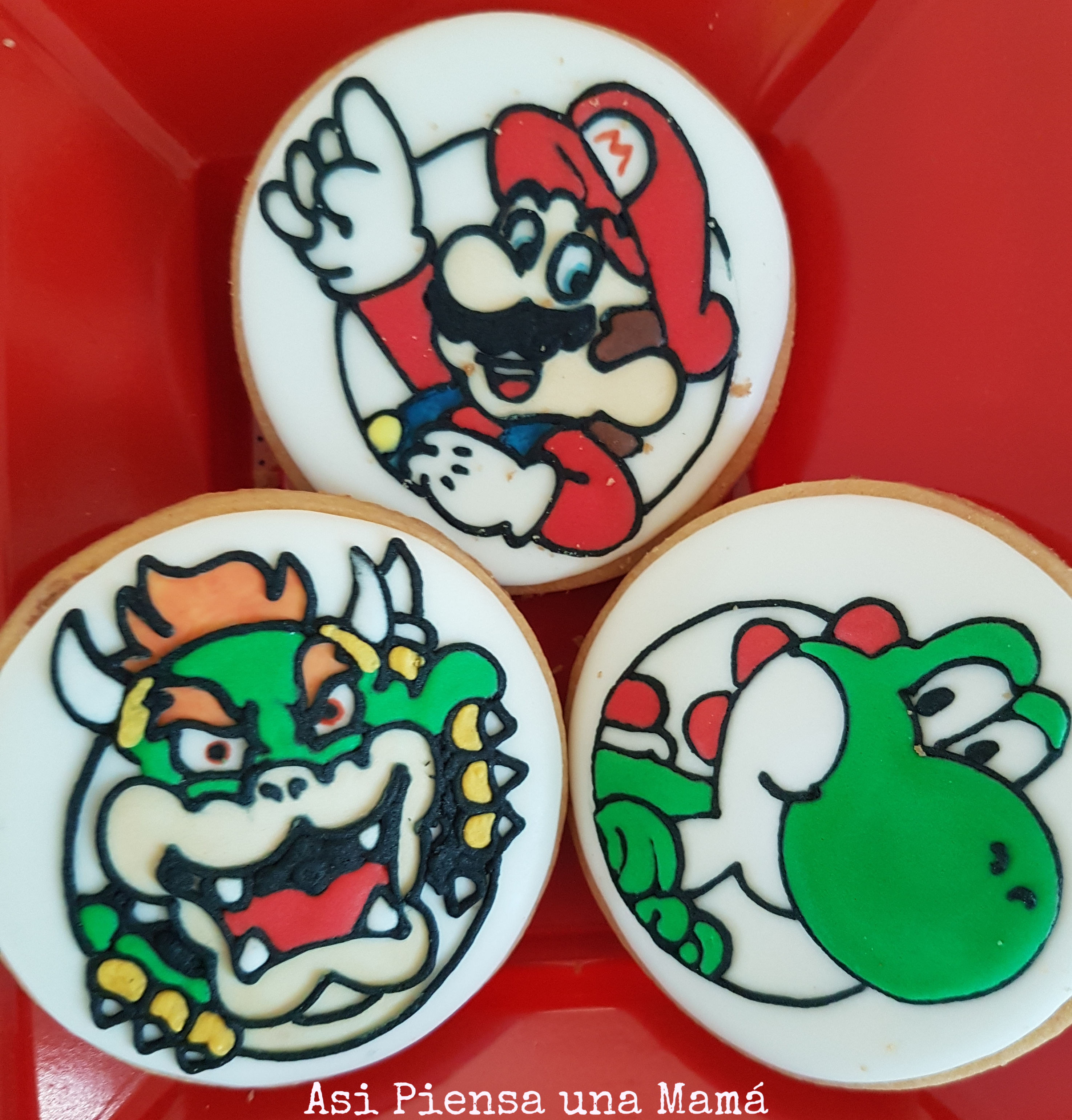 galletas-mario-yoshi-bowser | Asi piensa una mamá